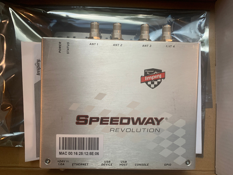 Impinj R420 Speedway Revolution UHF RFID Card Reader IPJ-REV-R420-USA2M ...