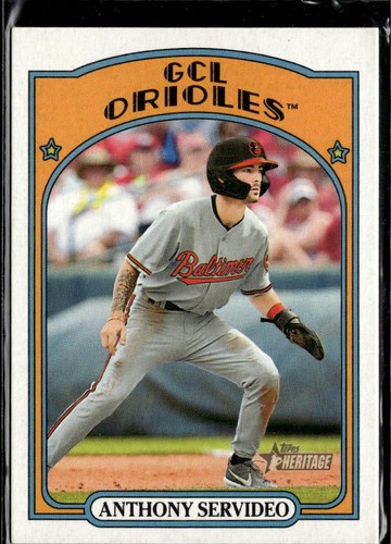 2021 Topps Heritage Minor League #55 Anthony Servideo | eBay