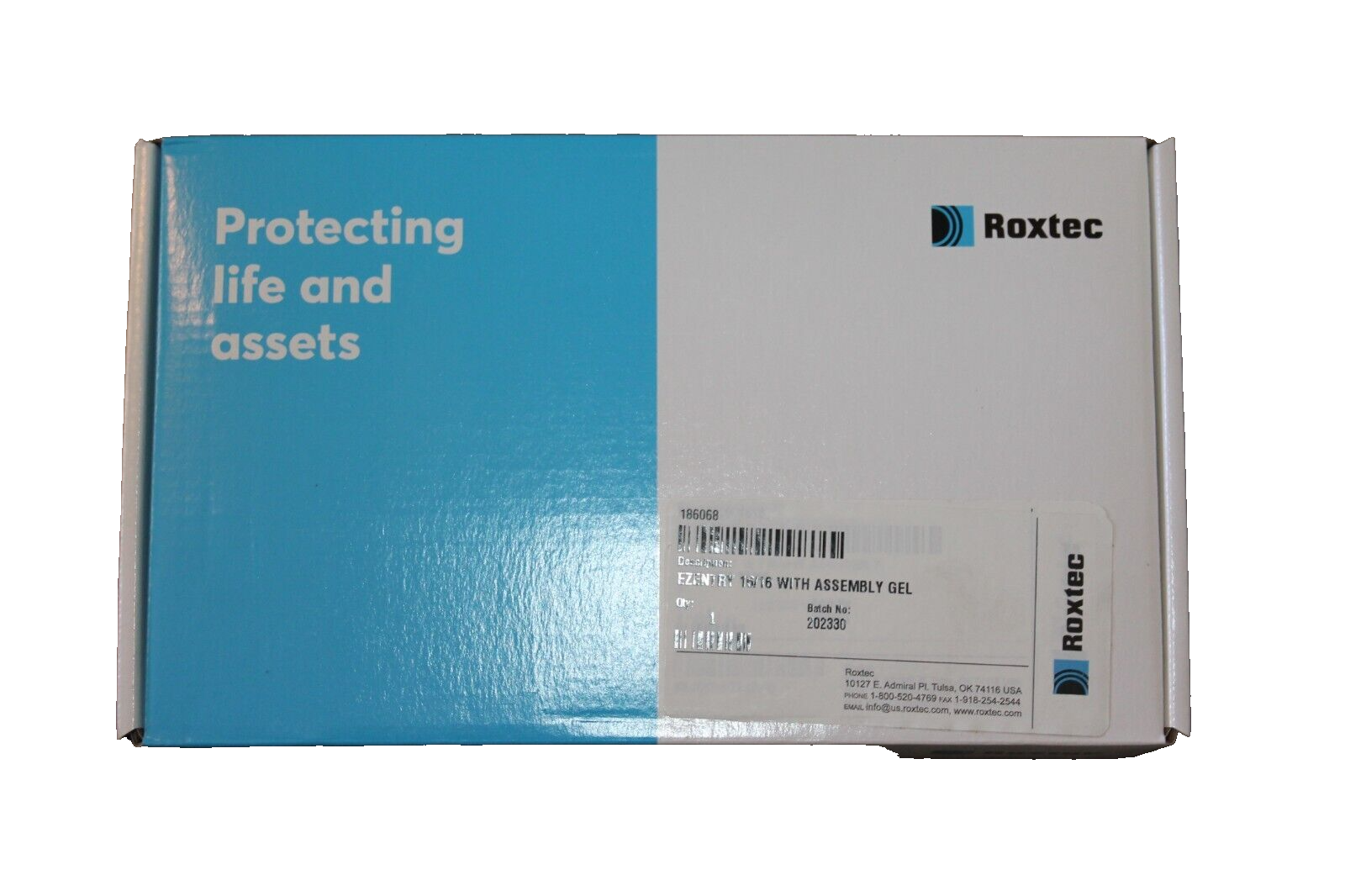 ROXTEC EZENTRY EzEntry 16/16 Cable/Pipe Seal,0.13 to 0.65 In. dia w/assembly gel | eBay