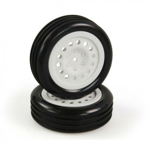 HLNA0317 Helion RC Front Tires Mounted White Wheels Fits: Criterion New ...