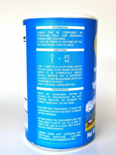 Lebasi Lactoserum Whey Protein Powder - 1.1 lb 2 pieces for sale online ...