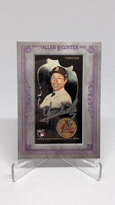 2023 Topps Allen & Ginter X Masataka Yoshida Framed Mini Auto 8/10 ...