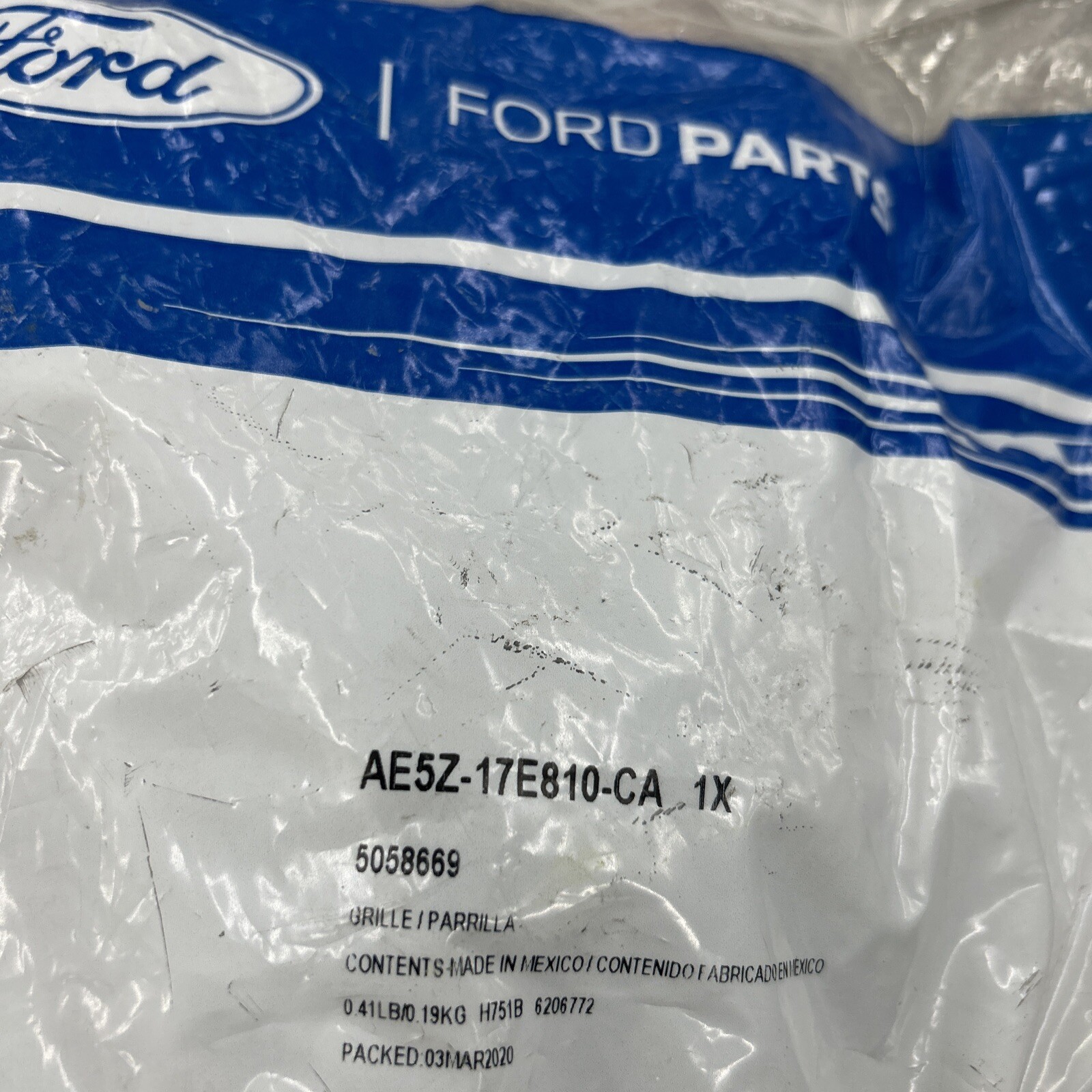 Genuine Ford Fog Light Housing AE5Z-17E810-CA | eBay