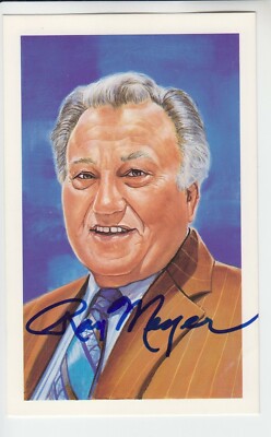 Ray Meyer Hall Of Fame #0 Signed Basketball Postcard w/ COA -- | eBay