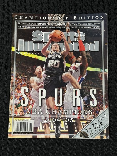 San Antonio Spurs Sports Illustrated 2004-05 NBA Champions ...