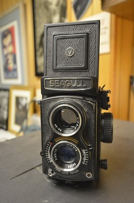 Seagull 4A 6X6 TLR film camera with 75mm F3.5 lens PARTS | eBay