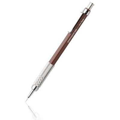 Pentel GraphGear 500 Mechanical Pencil 0.5mm Metallic Grip HB Lead ...