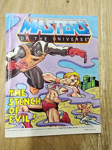Masters Of The Universe MOTU Mini Comic The Stench Of Evil | eBay