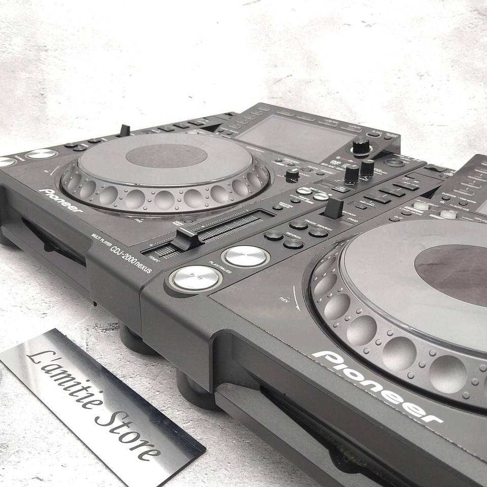 Pair 2x Pioneer CDJ-2000NXS DJ Player Turntable CDJ2000NXS 2000 Nexus ...