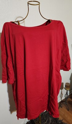 Woman Within Brick Red Tee ~ Sz 4X ~ New in Package | eBay