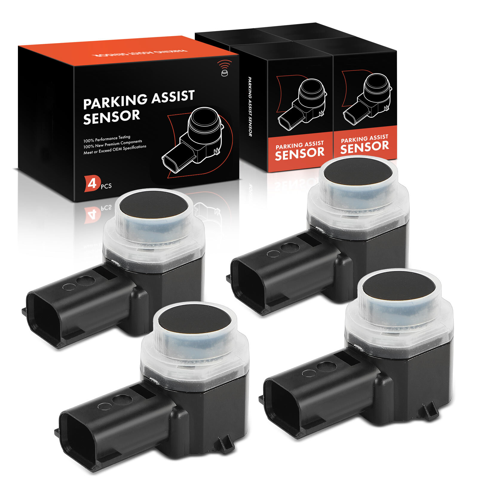 4Pcs Rear Parking Assist Sensor for Ford Explorer 2013 2014 2015 Flex ...