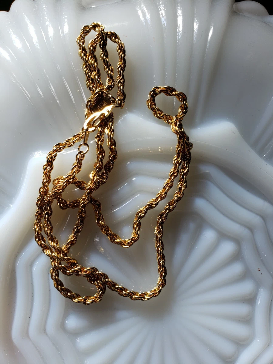 Fake Gold Rope Chain