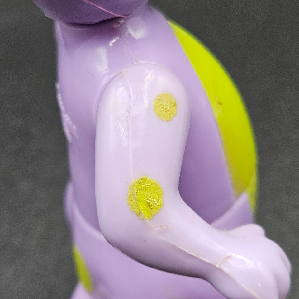 Vintage 1992 Darlin Dinos Mover Groovers Purple Bronte Wind Up Figure ...