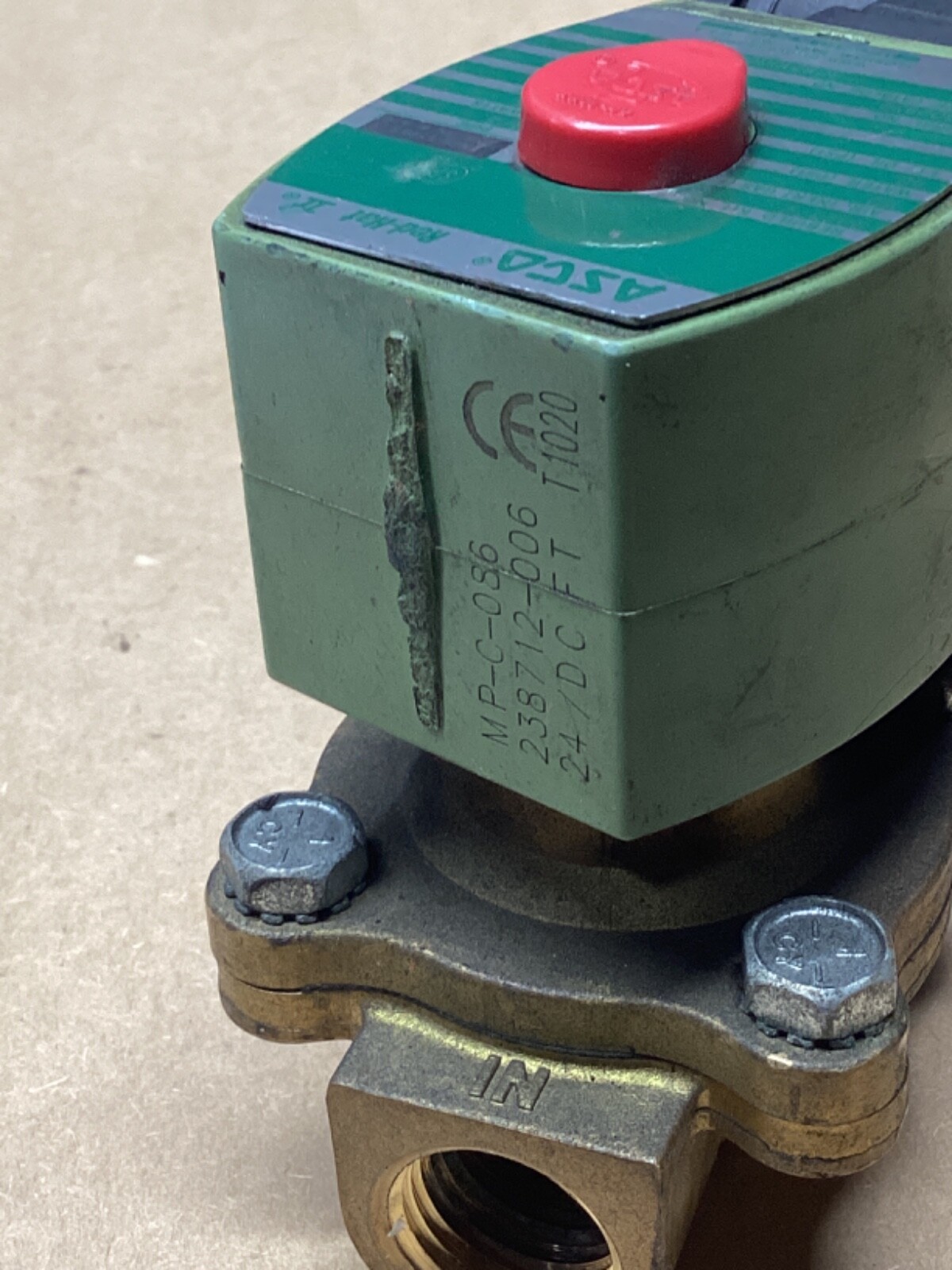 Asco Solenoid Coil Red Hat MP-C-086 #129K92 | eBay