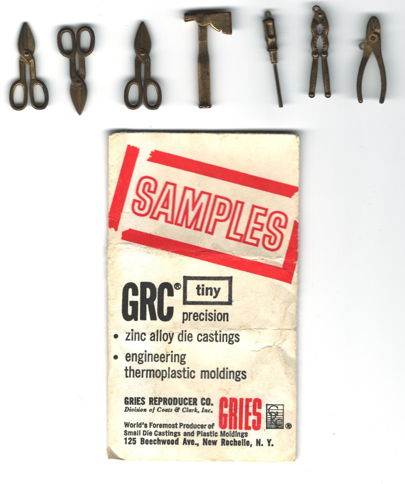 7 GRIES REPRODUCER CORP. (GRC) DIE CAST TINY PRECISION 1 1/4" TOOLS ...
