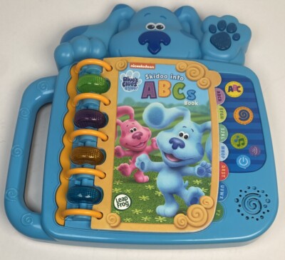 LeapFrog Blue's Clues and You Skidoo Into ABCs Book Blue | eBay