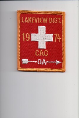 1974 CAC Lakeview Distict OA patch | eBay