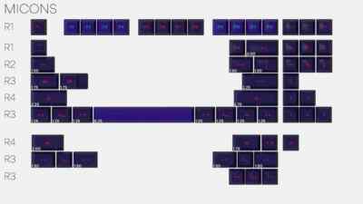 New Drop MiTo SA Profile Laser Custom Keycap Set Keycaps Key Cap ...