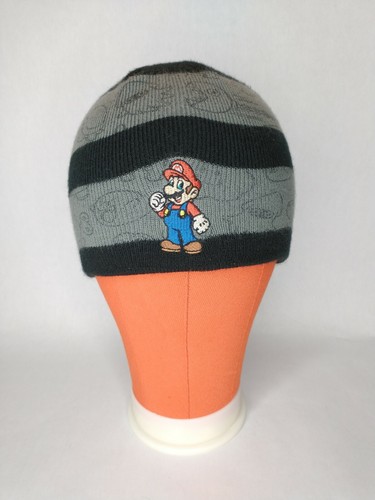 Nintendo Mario Bros. Mario Adult Cuffless Knit Hat | eBay