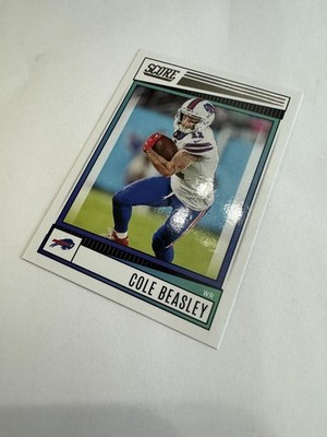 Cole Beasley 2022 Panini Score Football NFL Base Card #263 Buffalo ...