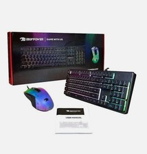 iBUYPOWER Chimera M7 K7 RGB USB Gaming Keyboard and Mouse ET-8362 for ...