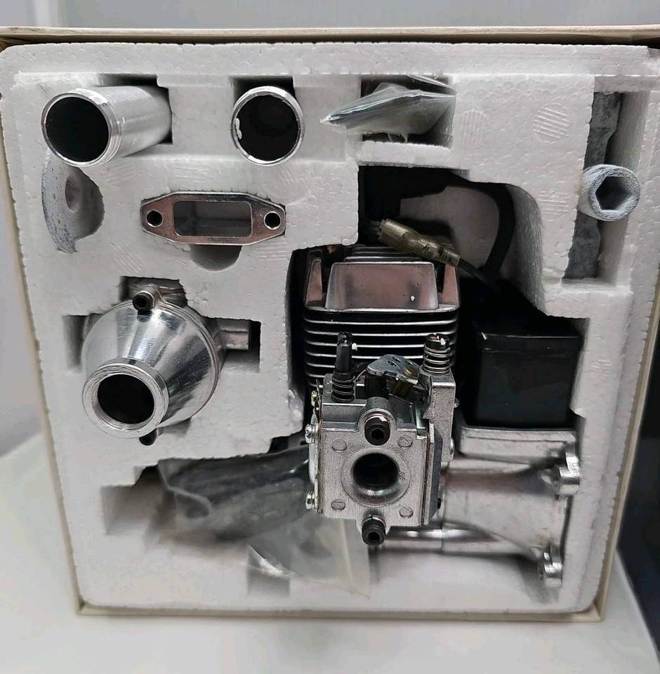 *NEW* WORLD ENGINES - MALONEY 100 17CC GAS R/C MODEL AIRPLANE ENGINE W ...