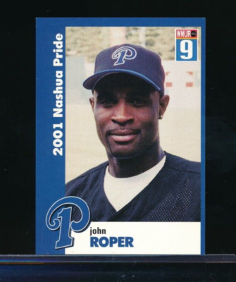 2001 Nashua Pride Team Issue John Roper tough | eBay