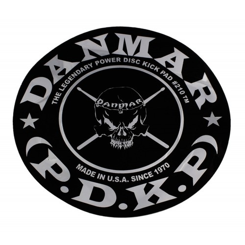 Danmar Percussion 210SK - Pad Autocollant Grosse Caisse - Skull ...