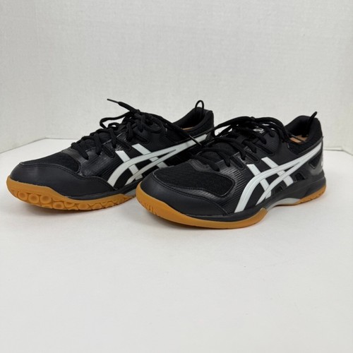 Asics Womens Gel Rocket 9 1072A034 Black Court Volleyball Shoes Size 10 ...