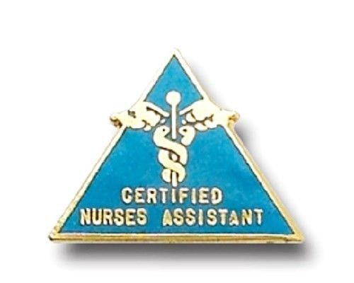 Certified Nurses Assistant Lapel Pin Medical Insignia Emblem Gold ...