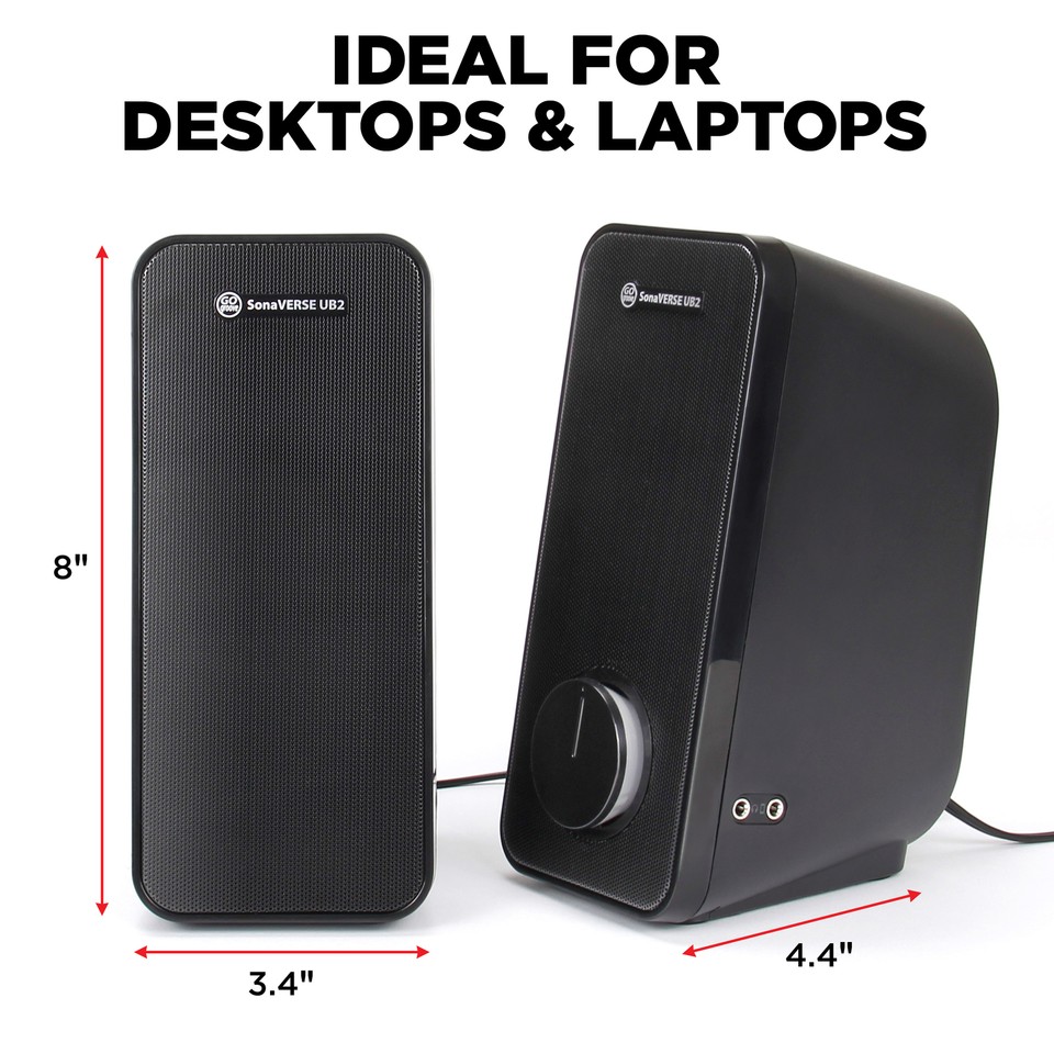 Computer Multimedia USB Powered PC Speakers for Desktops & Laptops | eBay