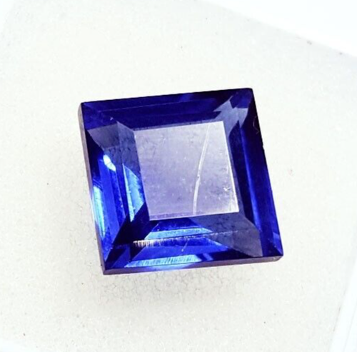 Natural Blue Sapphire Excellent Square Cut 9.00 Ct Certified Loose ...