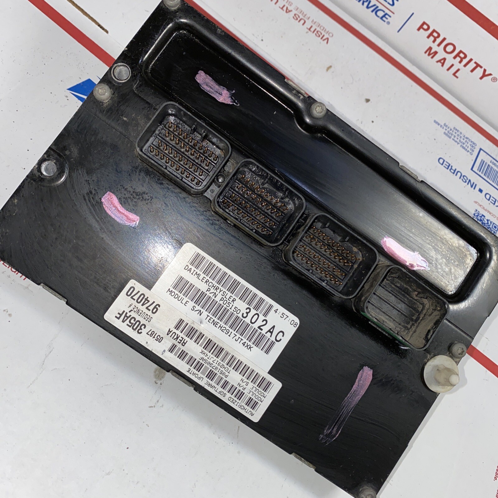 08 2008 Jeep Grand Cherokee Engine Control Module Computer ECM ECU ...