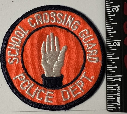 Generic Police Department School Crossing Guard Patch | eBay