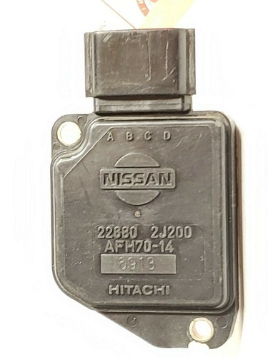 NISSAN INFINITI OEM MASS AIR FLOW METER 22680-2J200 HITACHI AFH70-14 ...
