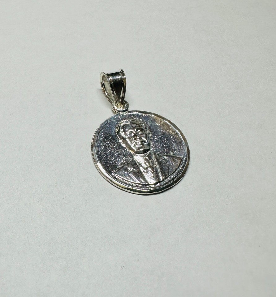 Sterling Silver Saint Jose Gregorio Hernandez Medal | eBay