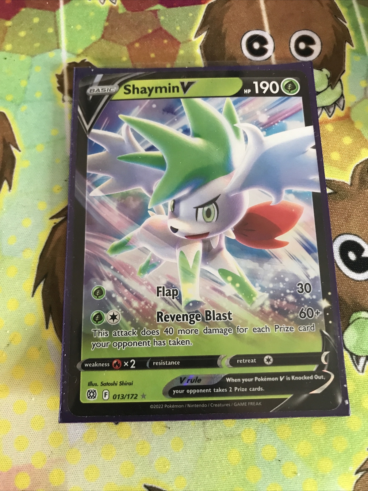 Pokemon Card Brilliant Stars Shaymin V 013/172 Near Mint - Mint | eBay