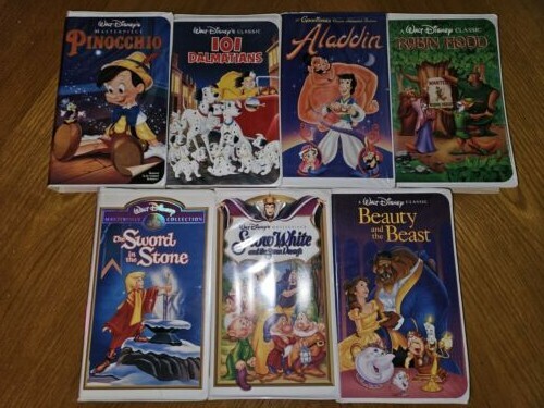 WALT DISNEY VHS SET OF 7 TAPES | eBay