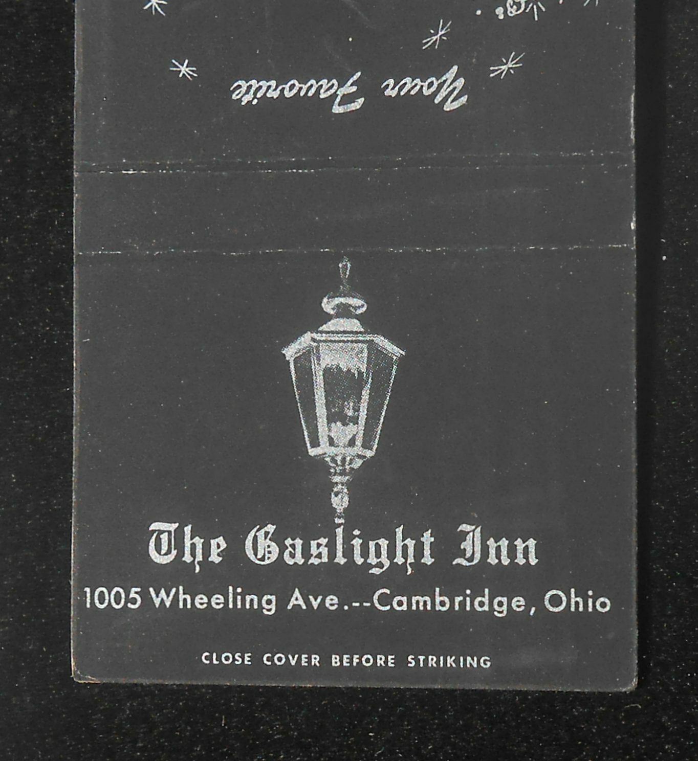 1950s The Gaslight Inn 1005 Wheeling Ave. Martini Steak Cambridge OH ...