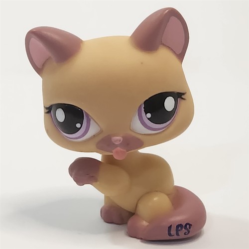 Littlest Pet Shop Cat 1468 Figure LPS Hasbro 1.5" #LPS-82 | eBay Australia