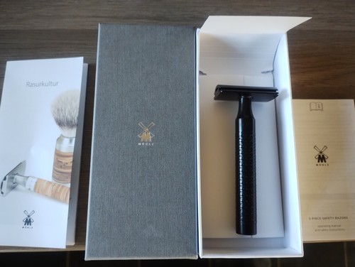 Muhle Rocca - R96- Jet - S/S. DE Razor | eBay UK
