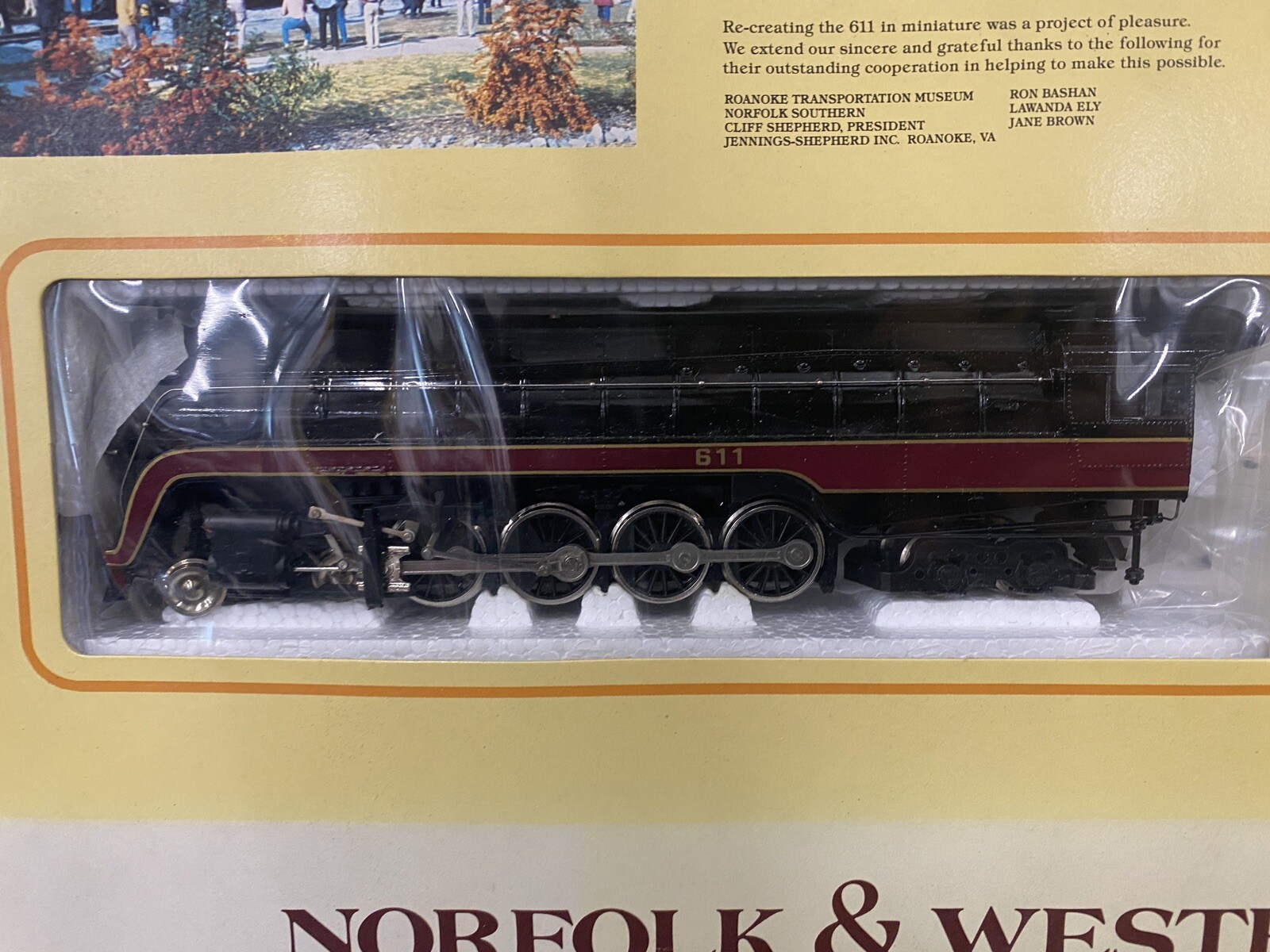 Bachmann HO Scale Norfolk Western Class J611 Steam Locomotive Tender | eBay