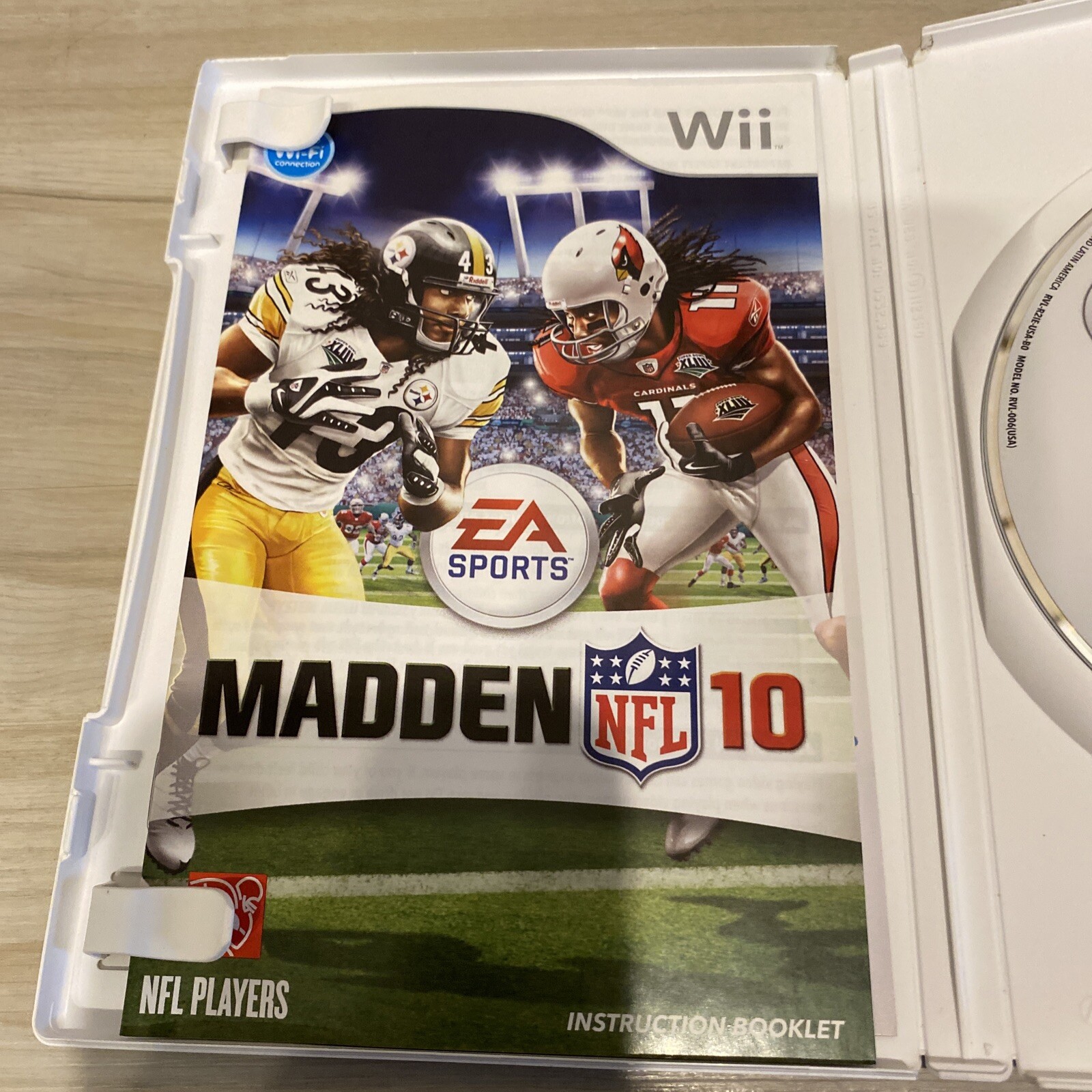 Madden NFL 10 (Nintendo Wii, 2009) instruction booklet VG++ 14633158830 ...
