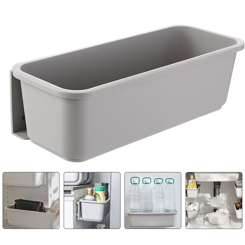 2 Pieces Kitchen Drawer Organizers Shelf Cabinet Pull Out and Storage ...