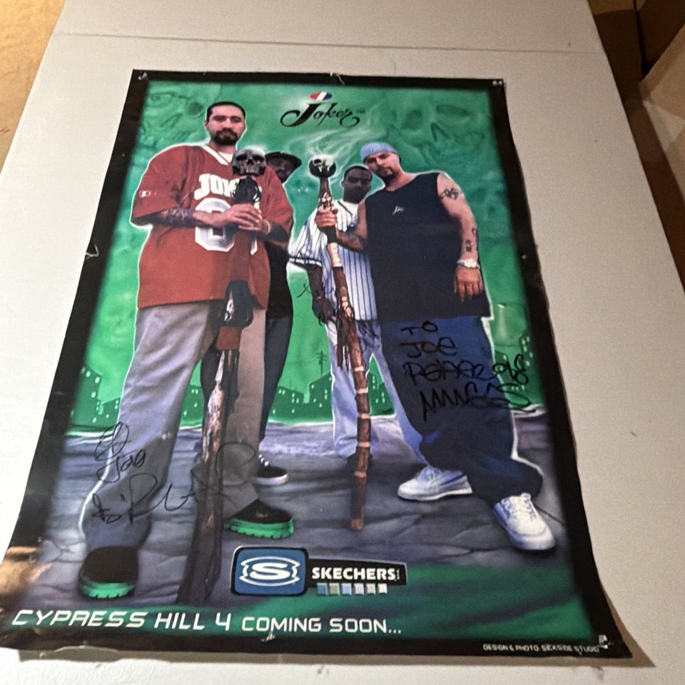 Cypress Hill Autographed Poster | eBay