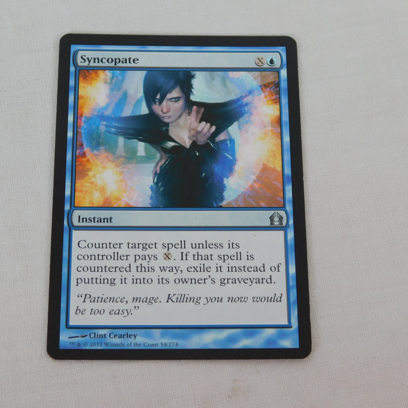 Syncopate MTG 2012 Blue Instant 54/274 Return to Ravnica Uncommon ...