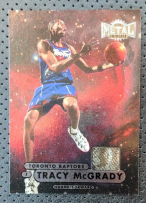 1997-98 Metal Universe Championship #36 Tracy McGrady Rookie RC HOF | eBay