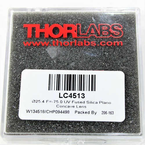 Thorlabs LC4513 Plano-Concave Lens f= -75.0 | eBay