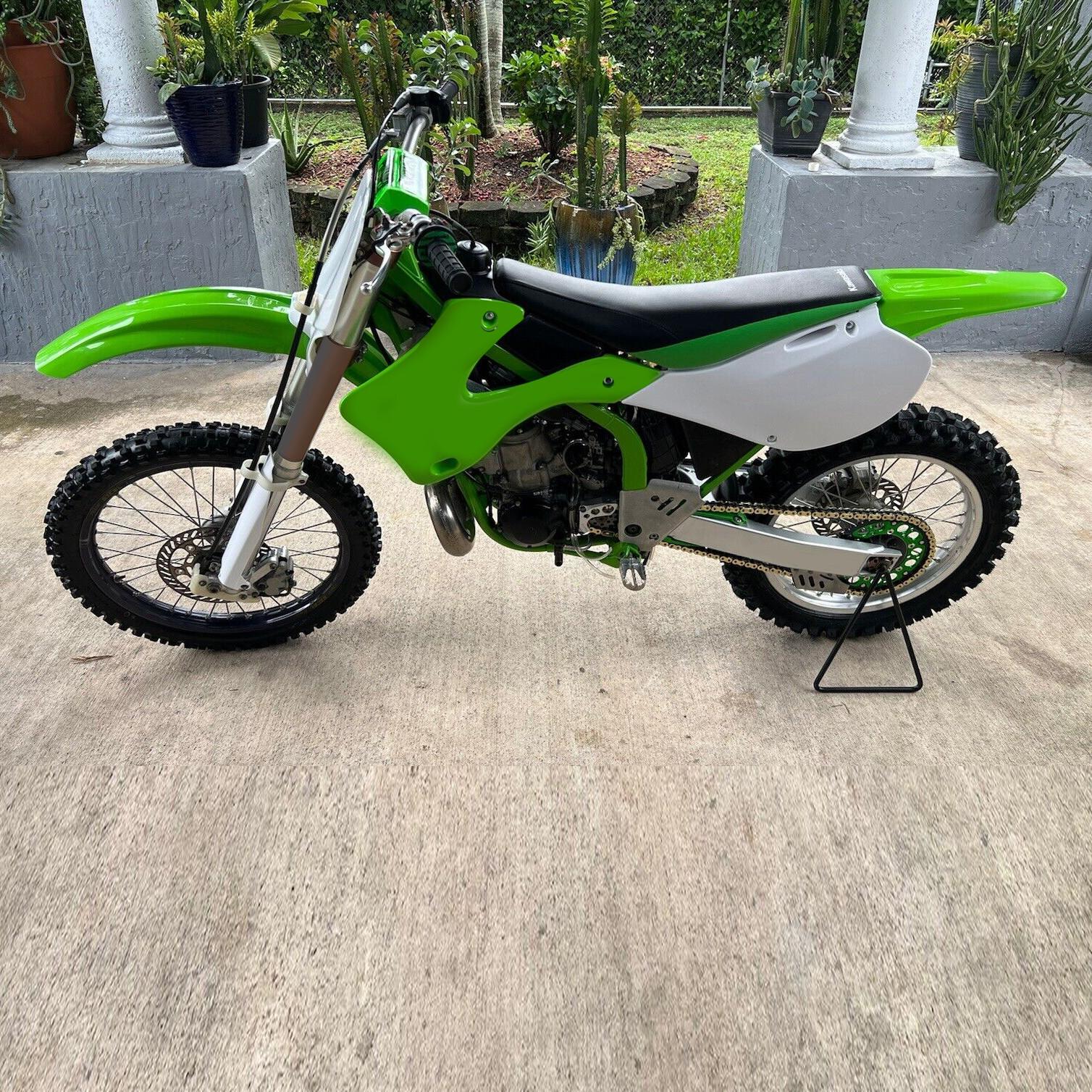 7PCS Plastic Kit Restyle Fairing BodyWork Set For KAWASAKI KX125 KX250 ...