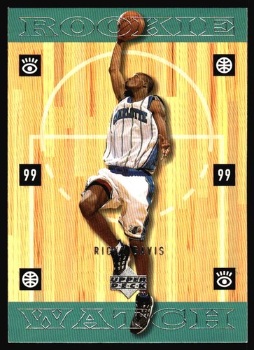 1998 Upper Deck Ricky Davis Rookie #330 Charlotte Hornets | eBay